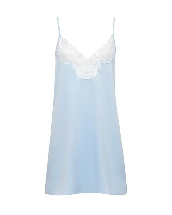 Bluebella Isabella Satin Chemise - Blue