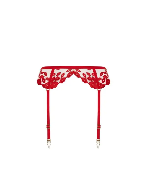 Bluebella Marian Garter Belt - Red
