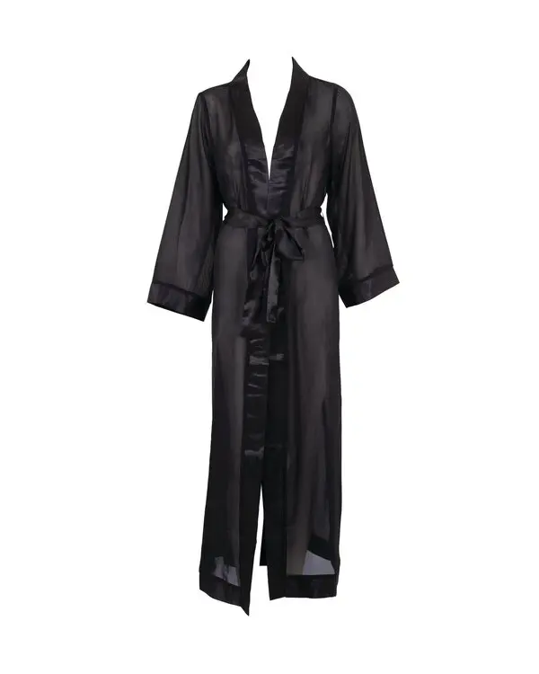 Bluebella Marcella Long Kimono - Black
