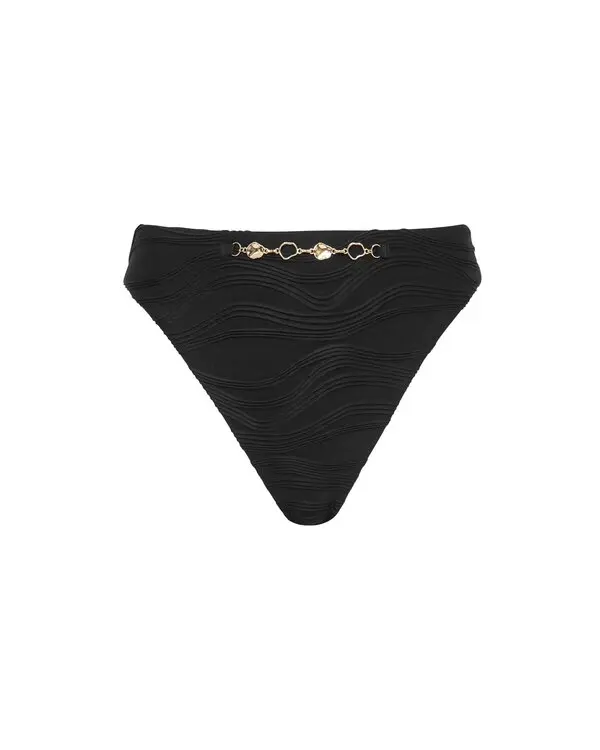 Bluebella Orta High-waist Bikini Brief - Black