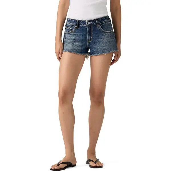 LEVI'S Raw Hem Nonstretch-denim Shorts - Free Lunch