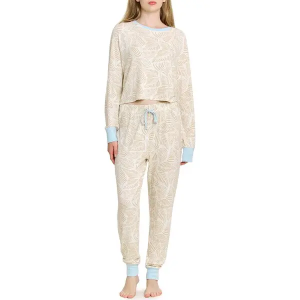 Honeydew Intimates Star Seeker Brushed Jersey Pajamas - Palm Rays