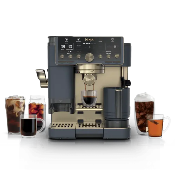 NINJA Luxe Cafe Pro Limited Edition Espresso Machine In Cyberspace In Cyberspace /gold - Cyberspace/gold