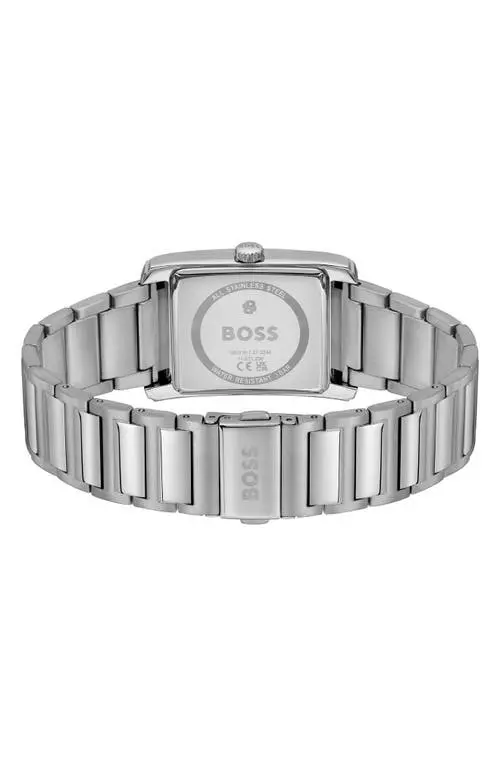 BOSS Multifunction Tank Bracelet Watch - Blue