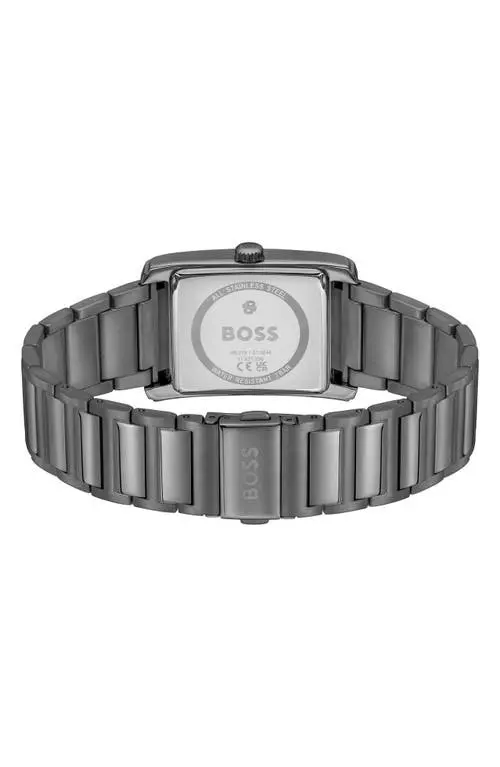 BOSS Principle Multifunction Bracelet Watch - Grey