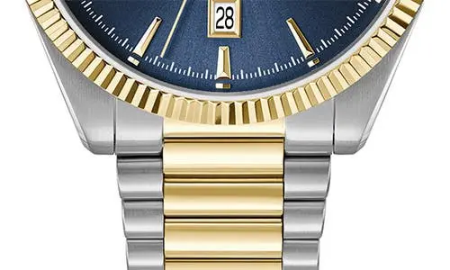 BOSS Two-tone Bracelet Watch - Blue
