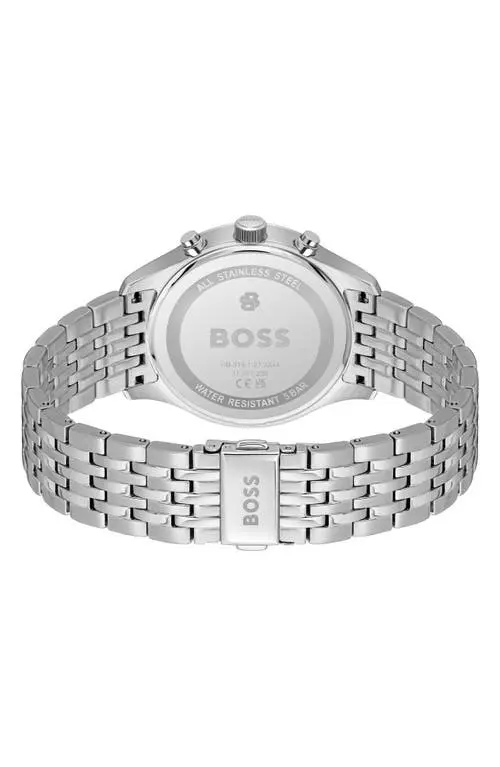 BOSS Stratus Chronograph Bracelet Watch - Black