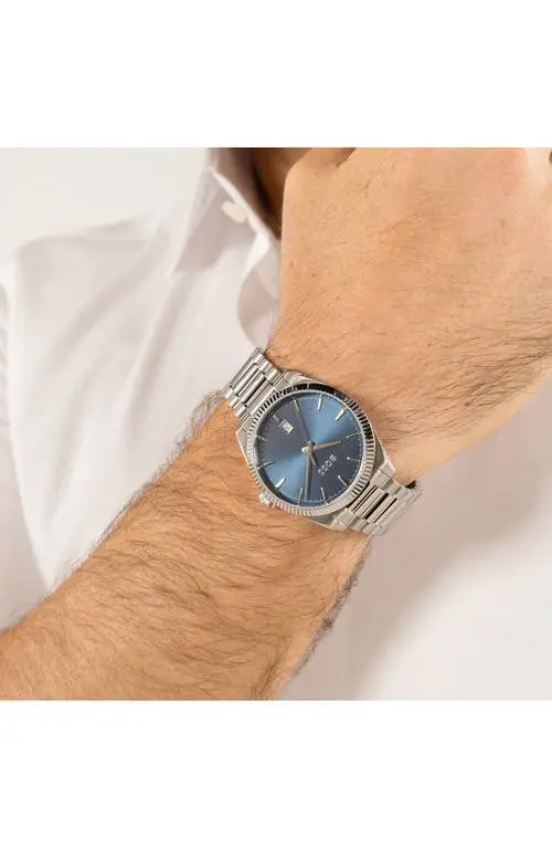 BOSS Cheswick Bracelet Watch - Blue