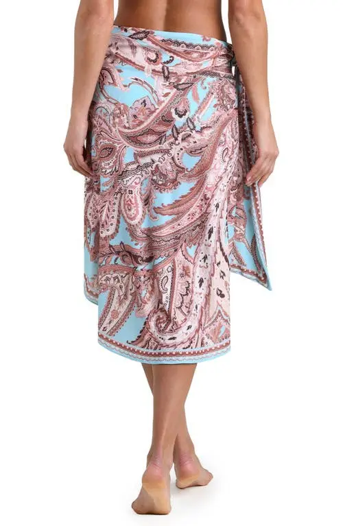 L'Agence Paisley Cover-up Pareo
