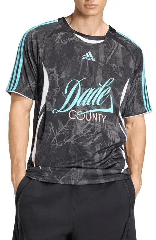 Adidas Fifa World Cup 2026™ Miami Soccer Jersey - Black/pulse Aqua