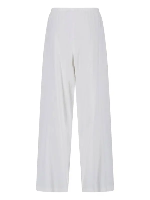 Max Mara Wide Leg "destino" Pants - White