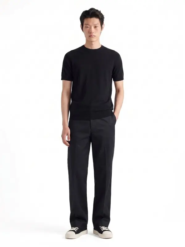 John Smedley T-shirt "kempton - Black