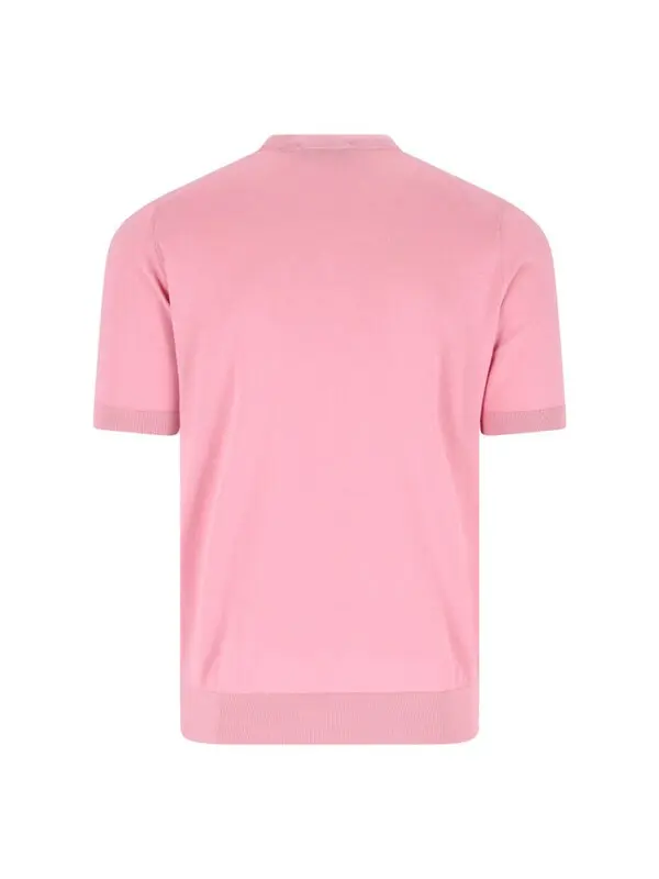 John Smedley T-shirt "kempton - Pink