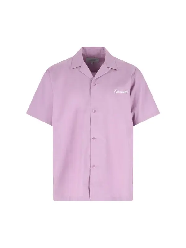Carhartt Work In Progress Shirt "delray - Purple