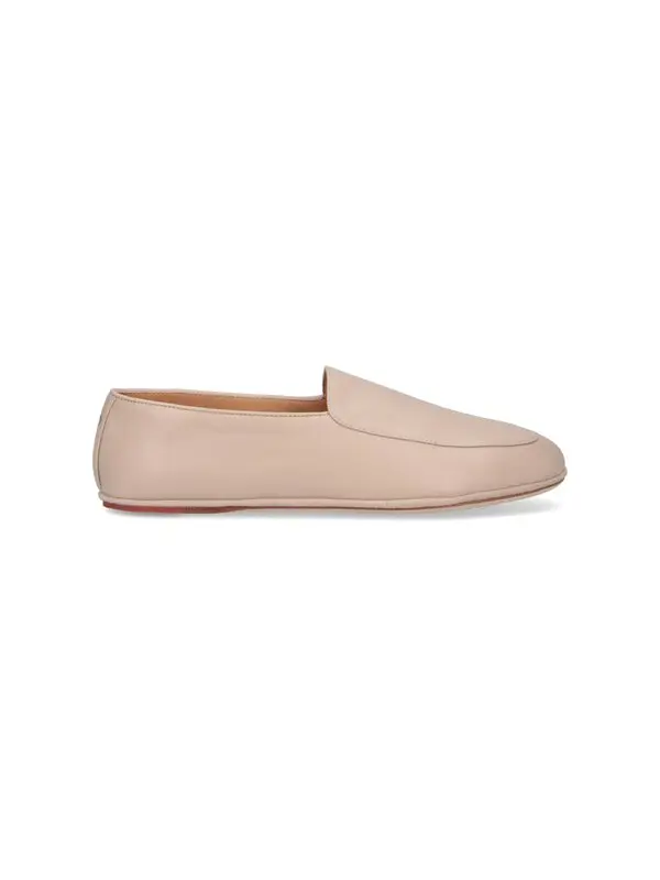 Loro Piana Anton Walk Loafers - Beige