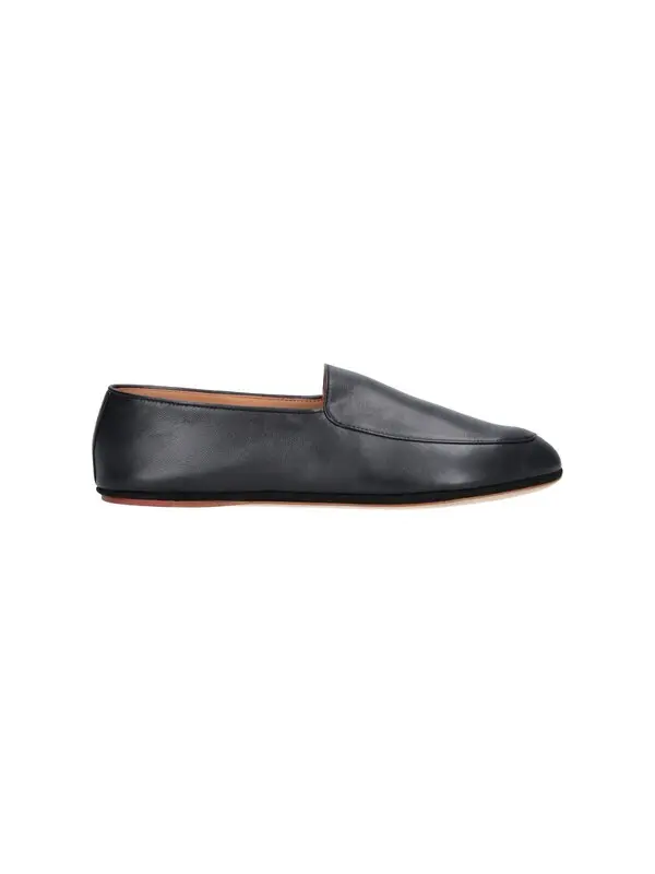 Loro Piana Anton Walk Loafers - Black