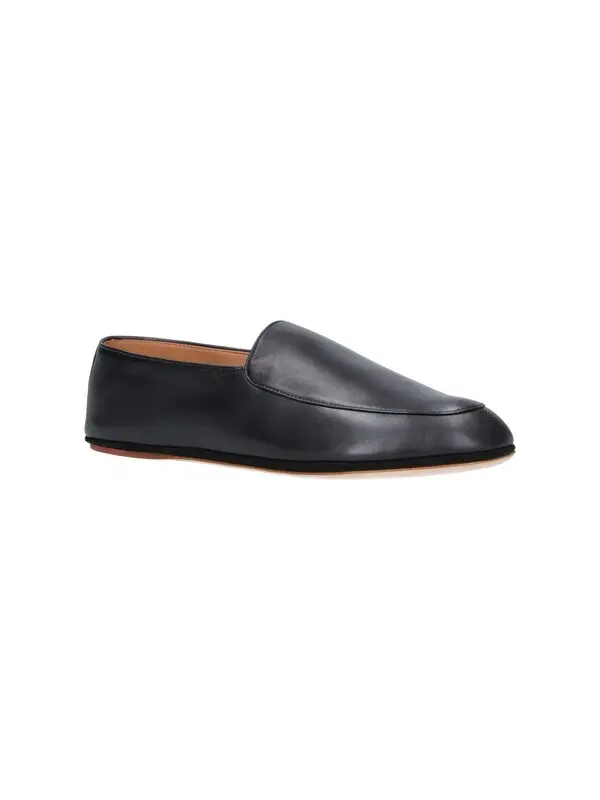 Loro Piana Anton Walk Loafers - Black