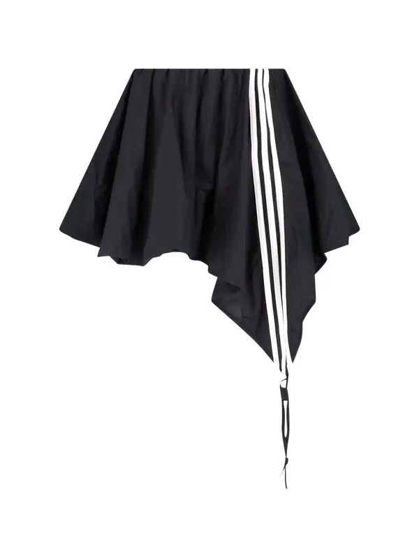 Y3 Asymmetrical "balloon" Mini Skirt - Black