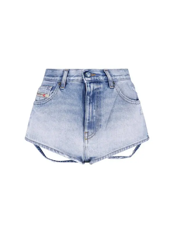 DIESEL® Denim De-lunar Shorts - Blue