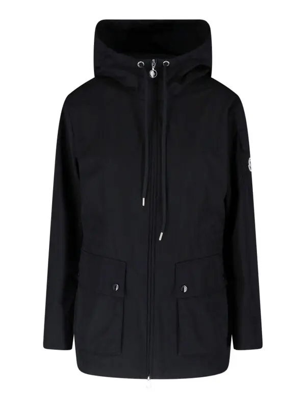 Moncler Leandro Hooded Parka - Black