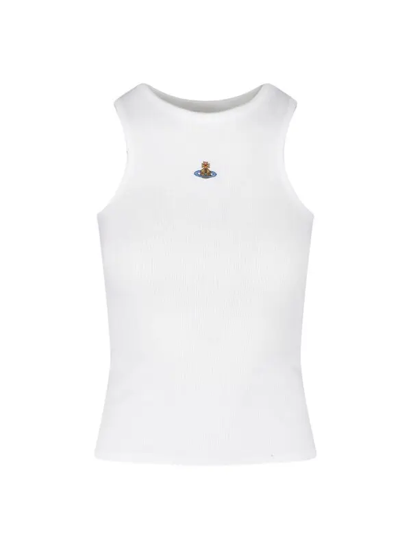 VIVIENNE WESTWOOD Tank Top "90s Vest - White