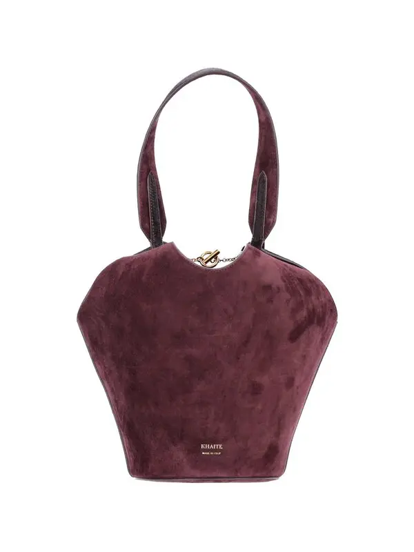 Khaite Lotus Mini Tote Bag - Red