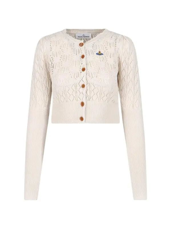 VIVIENNE WESTWOOD Ella Cardigan - Cream