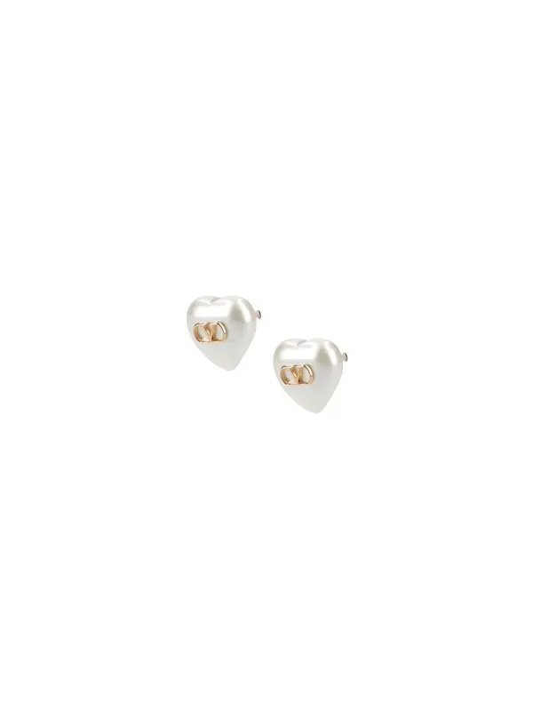Valentino Garavani Vlogo Earrings - Gold