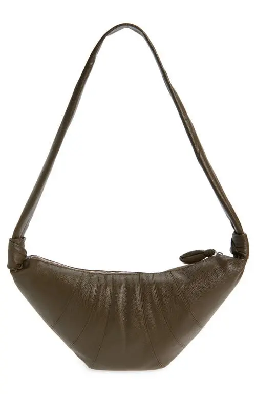 LEMAIRE Medium Croissant Leather Shoulder Bag