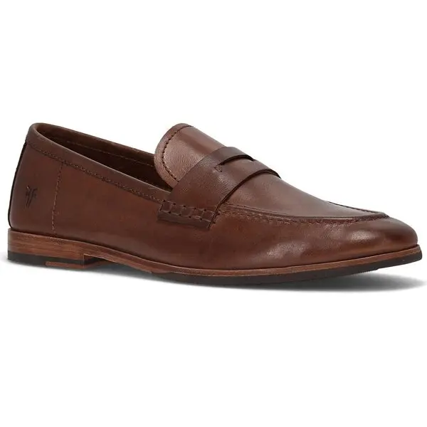 THE FRYE COMPANY Graham Penny Loafer - Saddle