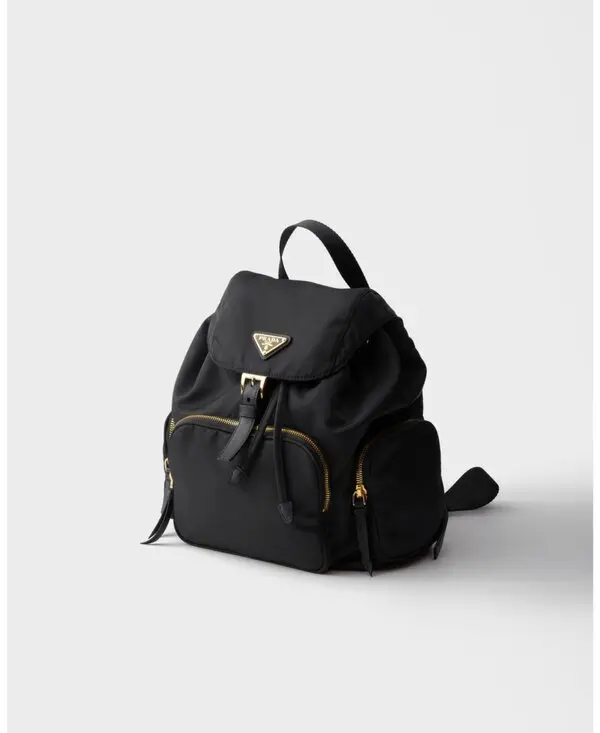 Prada Small Re-nylon Backpack - Black