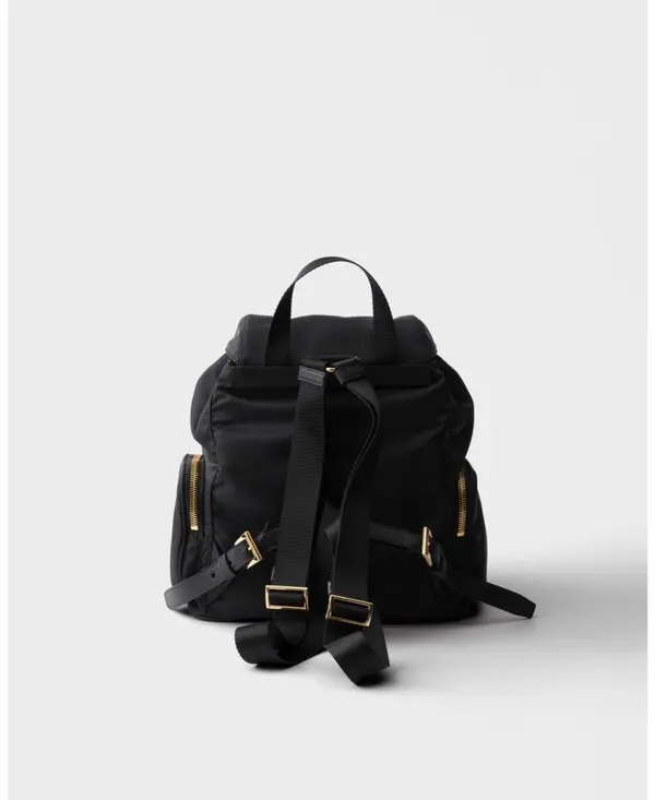 Prada Small Re-nylon Backpack - Black
