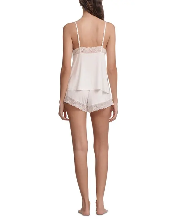 Eberjey Lara Cami Short Pajama Set - Ivory