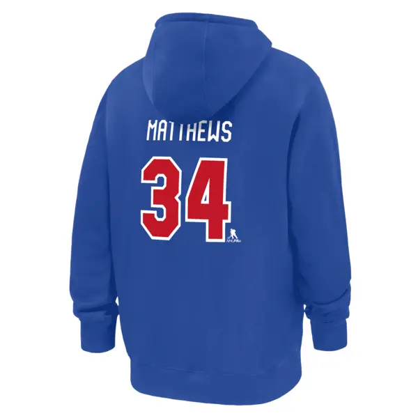 Nike Auston Matthews Usa Olympic Team 2026 Pullover Hoodie - Blue
