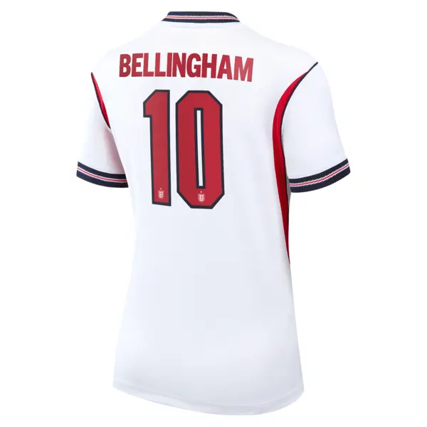 Nike Jude Bellingham England National Team 2026 Stadium Home Dri-fit Soccer Jersey - White