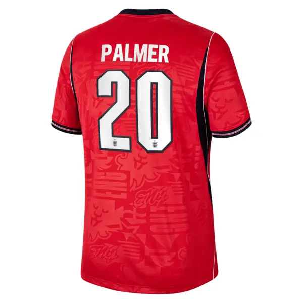 Nike Cole Palmer England National Team 2026 Stadium Away Dri-fit Soccer Jersey - Red