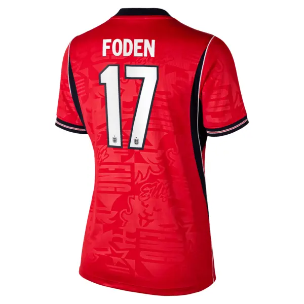 Nike Phil Foden England National Team 2026 Stadium Away Dri-fit Soccer Jersey - Red