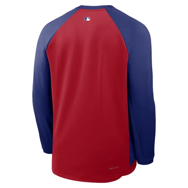 Nike Texas Rangers Dri-fit Pullover Crew - Red