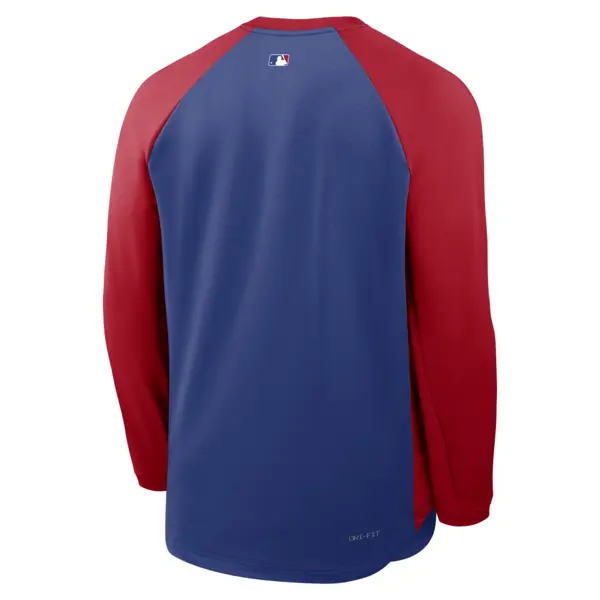 Nike Philadelphia Phillies Authentic Collection Dri-fit Pullover Crew