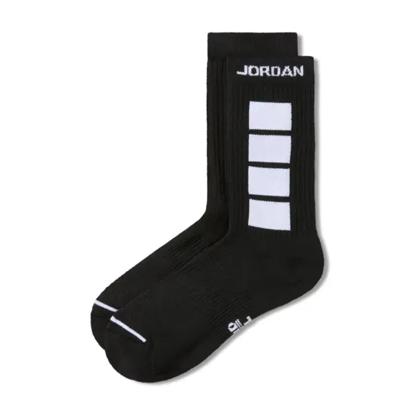 JORDAN Everyday Crew Socks - Black
