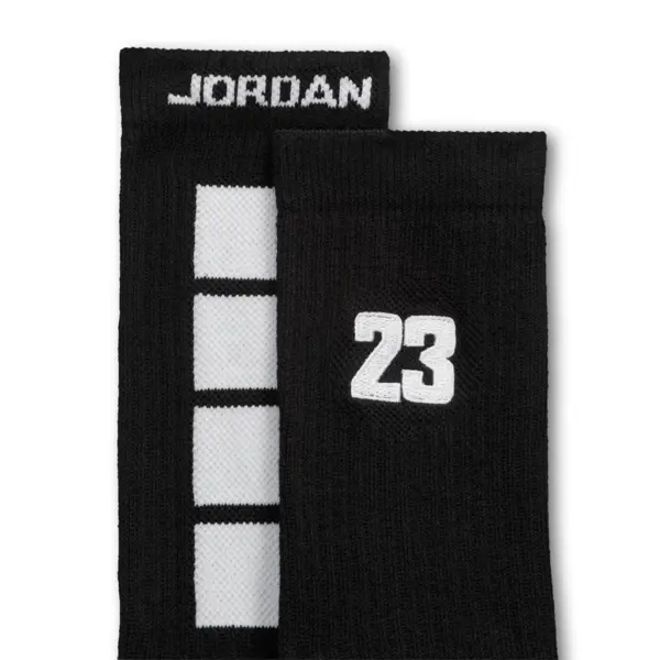 JORDAN Everyday Crew Socks - Black