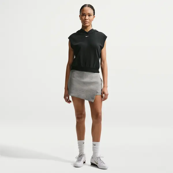 Nike Sportswear Tech Fleece Mid-rise Skort - Grey