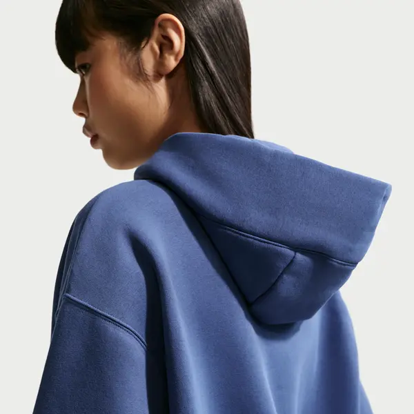 Nike Sportswear Phoenix Fleece Oversized Pullover Hoodie - Blue