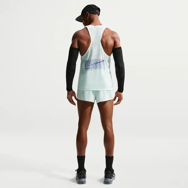 Nike Aeroswift Dri-fit Adv Running Singlet - Green