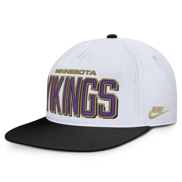 Nike Minnesota Vikings Pro Nfl Adjustable Hat - White