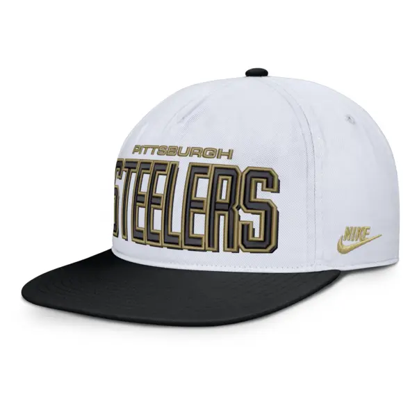 Nike Pittsburgh Steelers Pro Nfl Adjustable Hat - White
