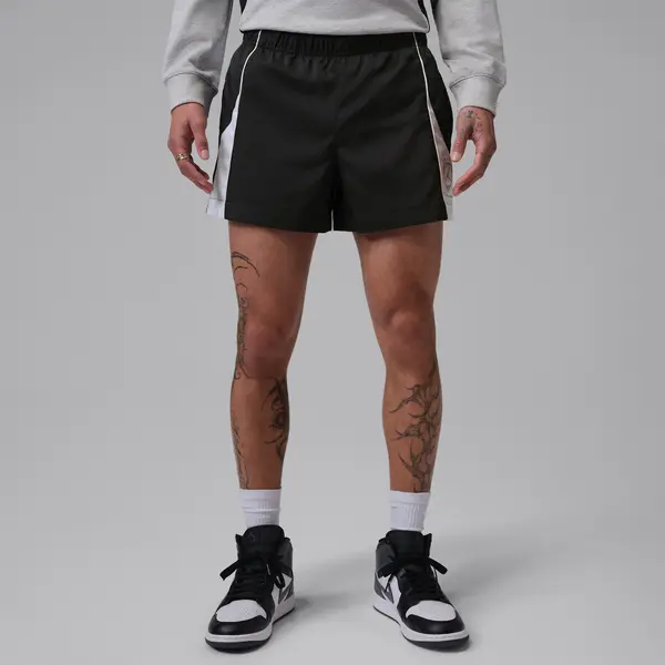 JORDAN Brooklyn Fleece Shortie Shorts - Black