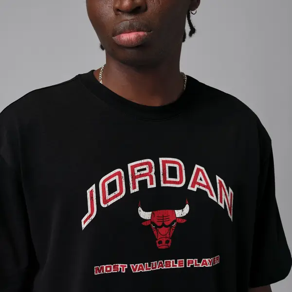 JORDAN Flight Essentials Boxy Graphic T-shirt - Black