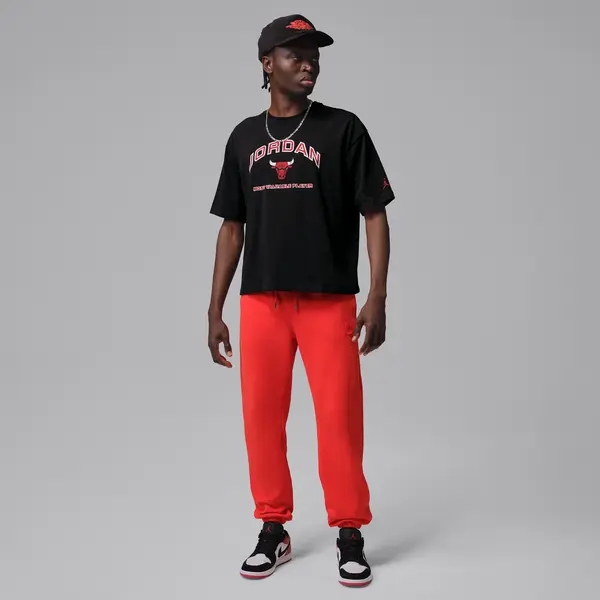 JORDAN Flight Essentials Boxy Graphic T-shirt - Black