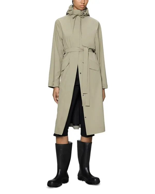 Rains Suva Hardshell Coat - Beige